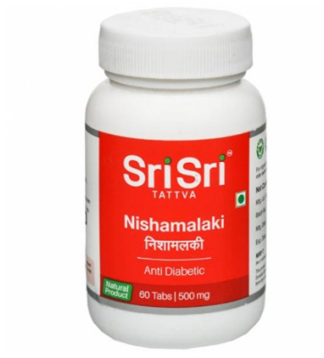Нишамалаки, Шри Шри Аюрведа, Nishamalaki, Sri Sri Ayurveda, 60 табл ...
